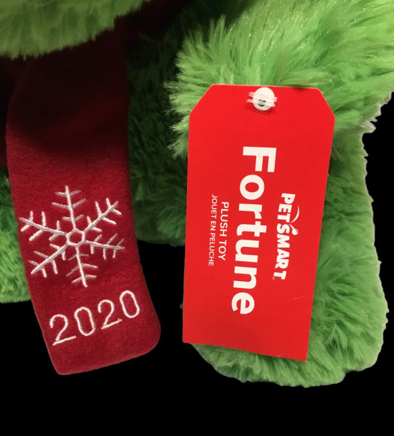 Petsmart Fortune Green Dinosaur Plush Dog Chew Toy Squeaky Stuffed ...