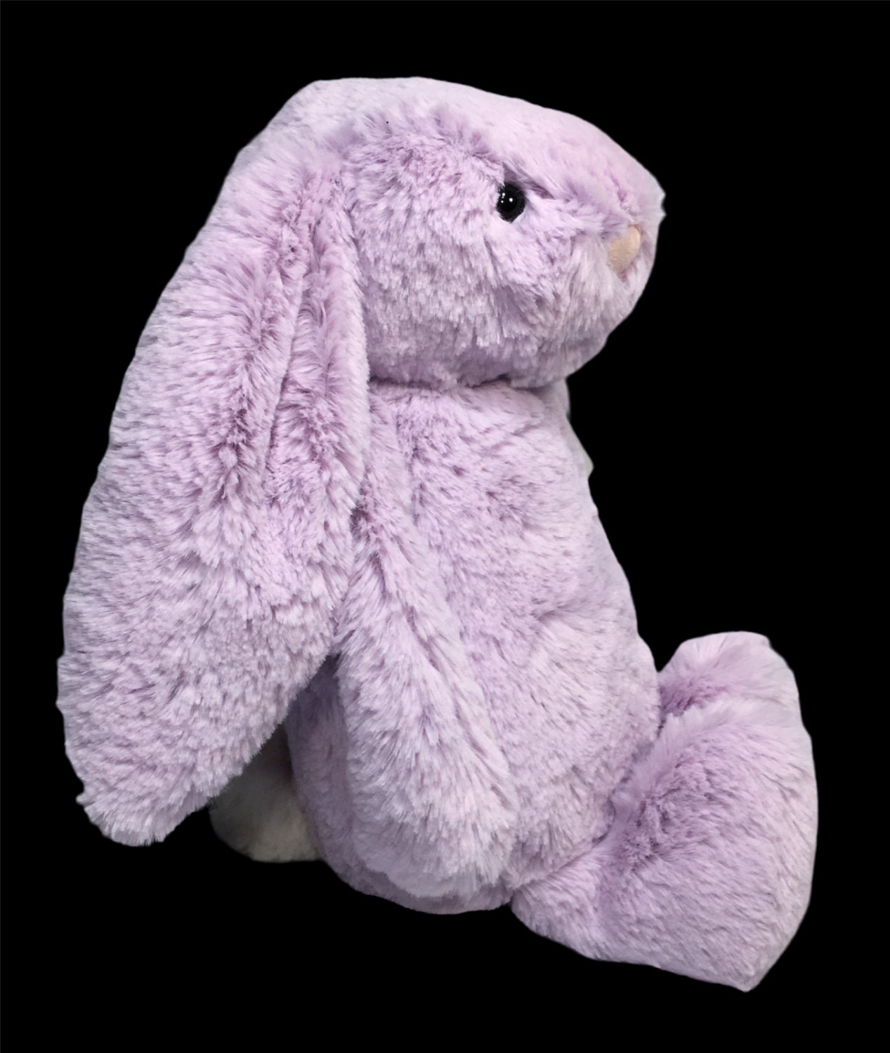 Jellycat Bashful Lilac Bunny Medium Beanbag Plush Rabbit 12" New NWT