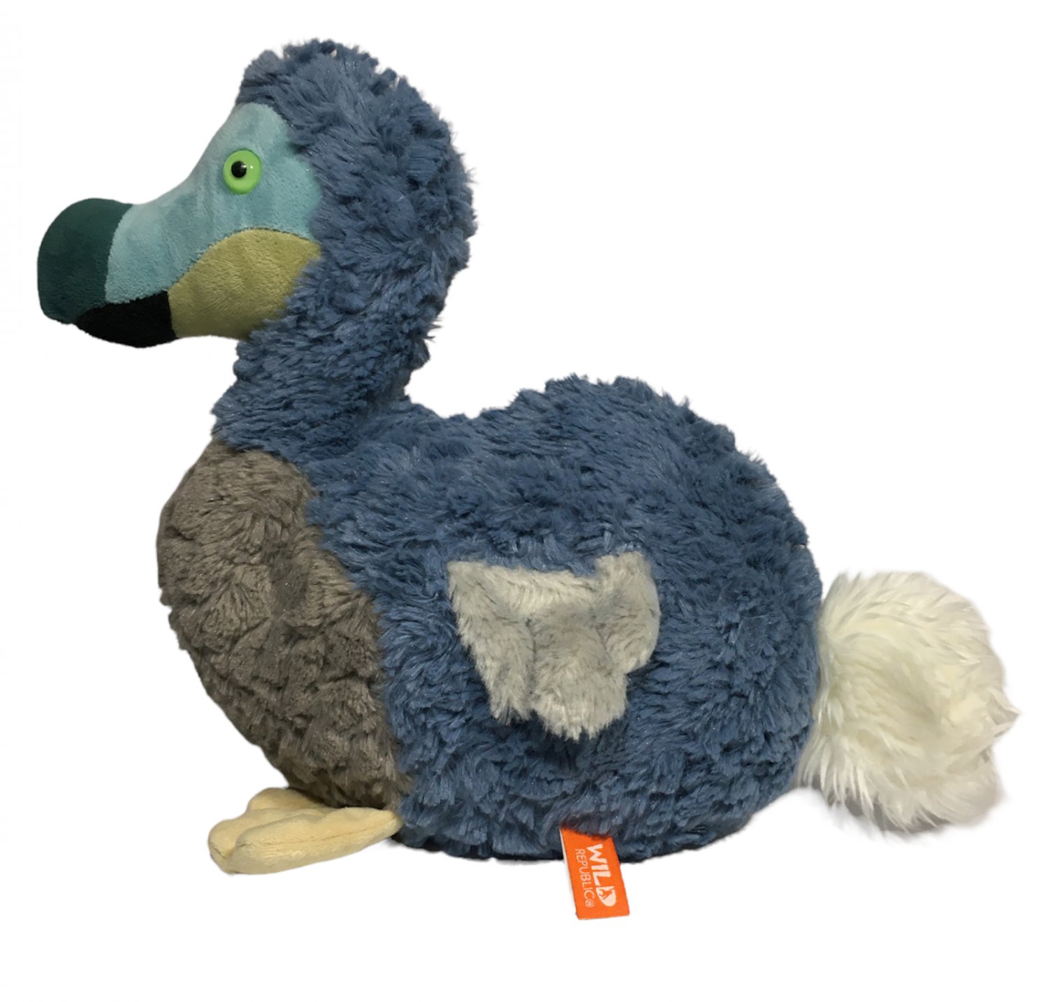 Wild Republic Dodo Plush Bird Stuffed Animal Toy Cuddlekin Extinct Blue ...