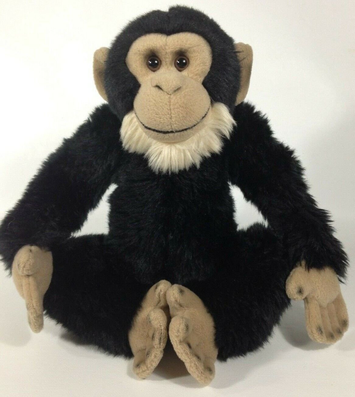 Webkinz Signature Chimpanzee Plush Monkey Stuffed Jungle Animal WKS1002 ...