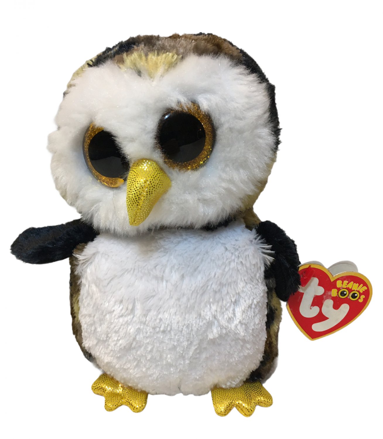 Ty Beanie Boos OWLIVER Camouflage Owl (6 Inch) with Tags Retired