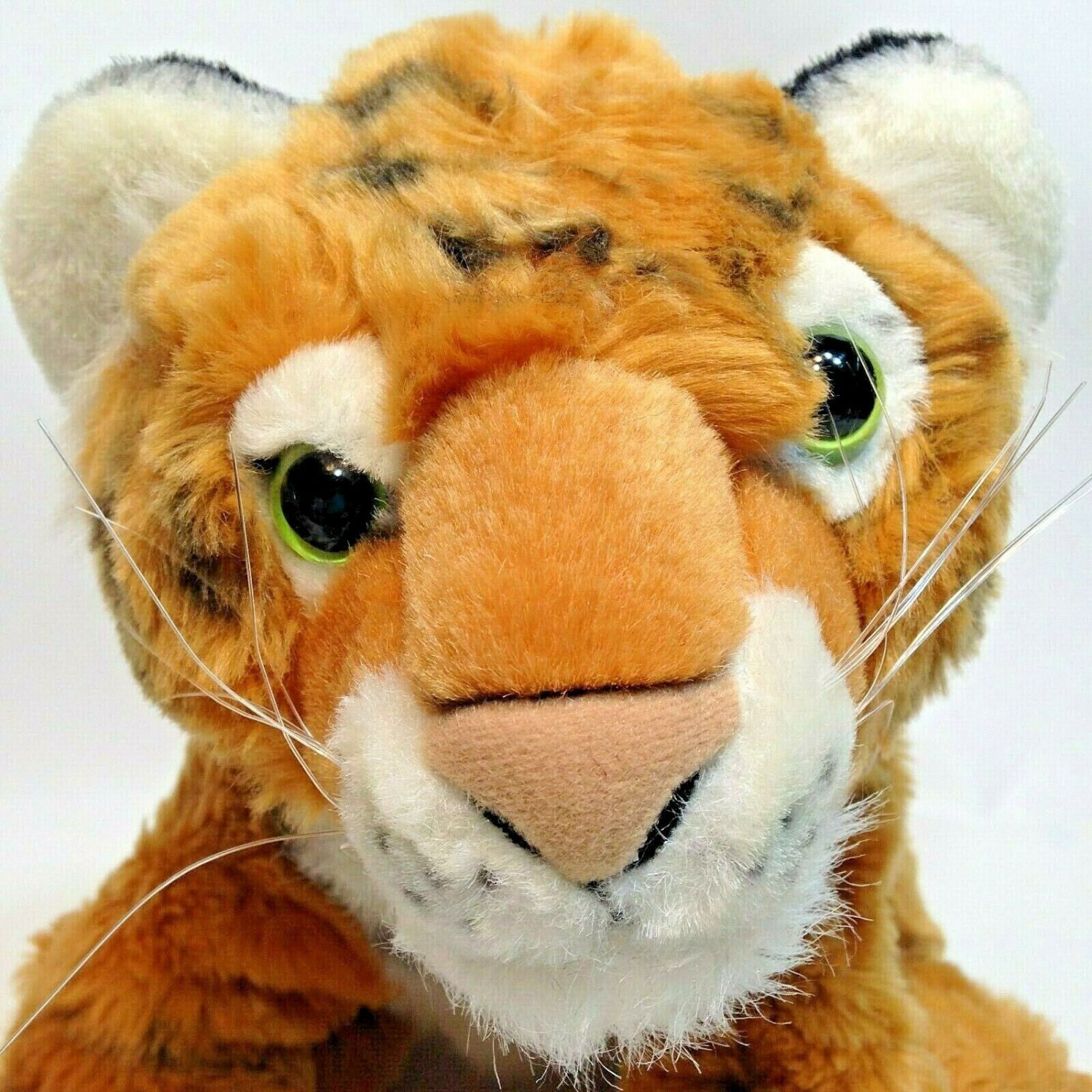 Petting Zoo Bengal Tiger Cub Plush Stuffed Animal Striped Baby Kitty ...