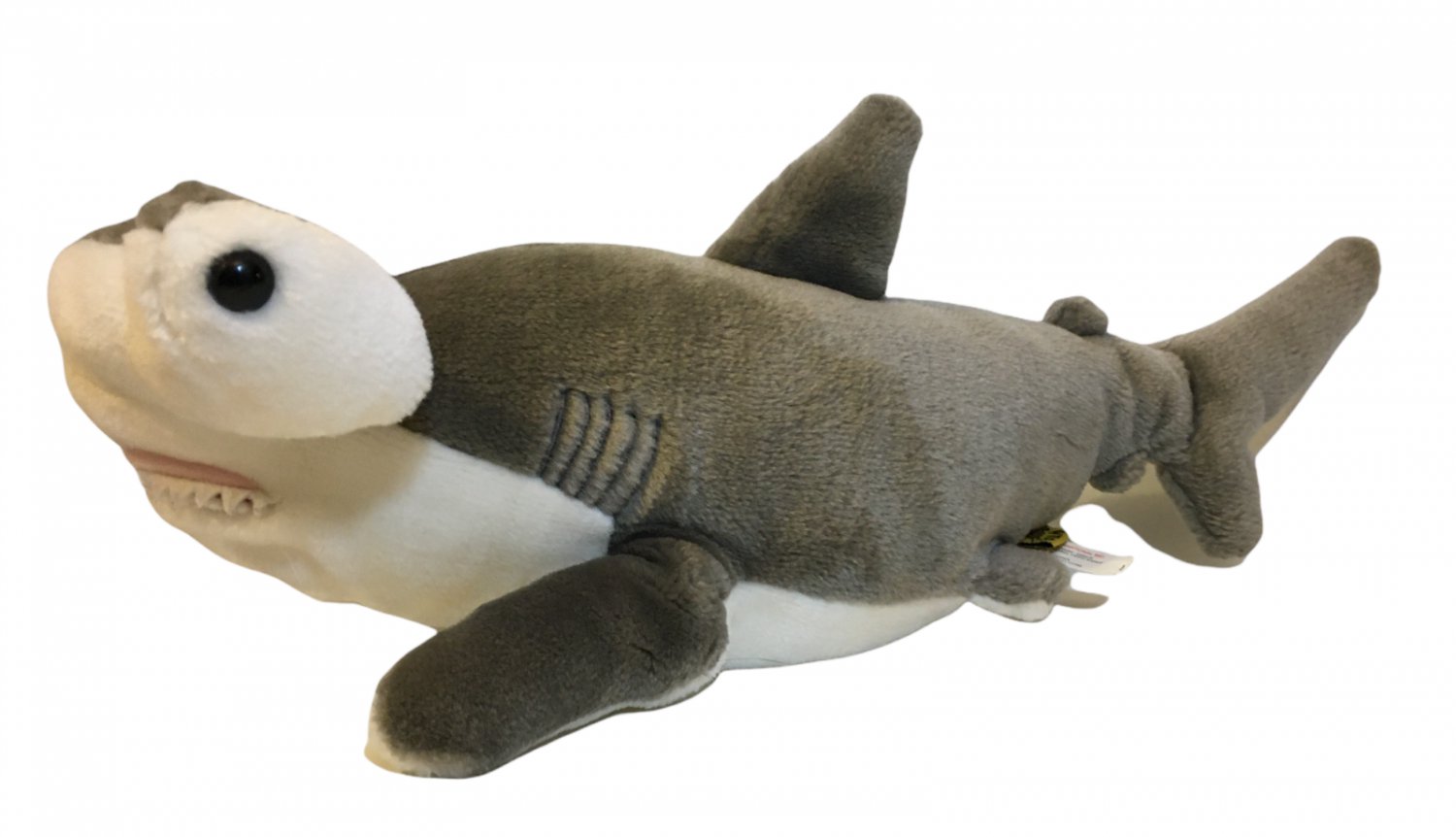 2009 Wild Republic HAMMERHEAD SHARK 16” Stuffed Ocean Plush Aquatic ...