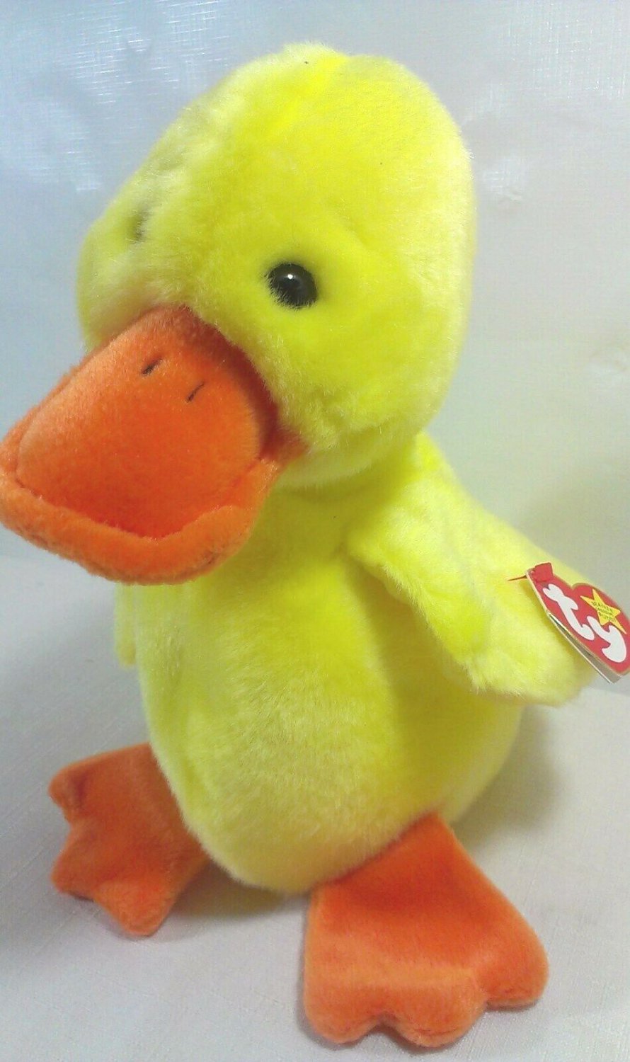 Ty QUACKERS Duck Easter Duckling Plush Bird Beanie Buddies Soft With ...