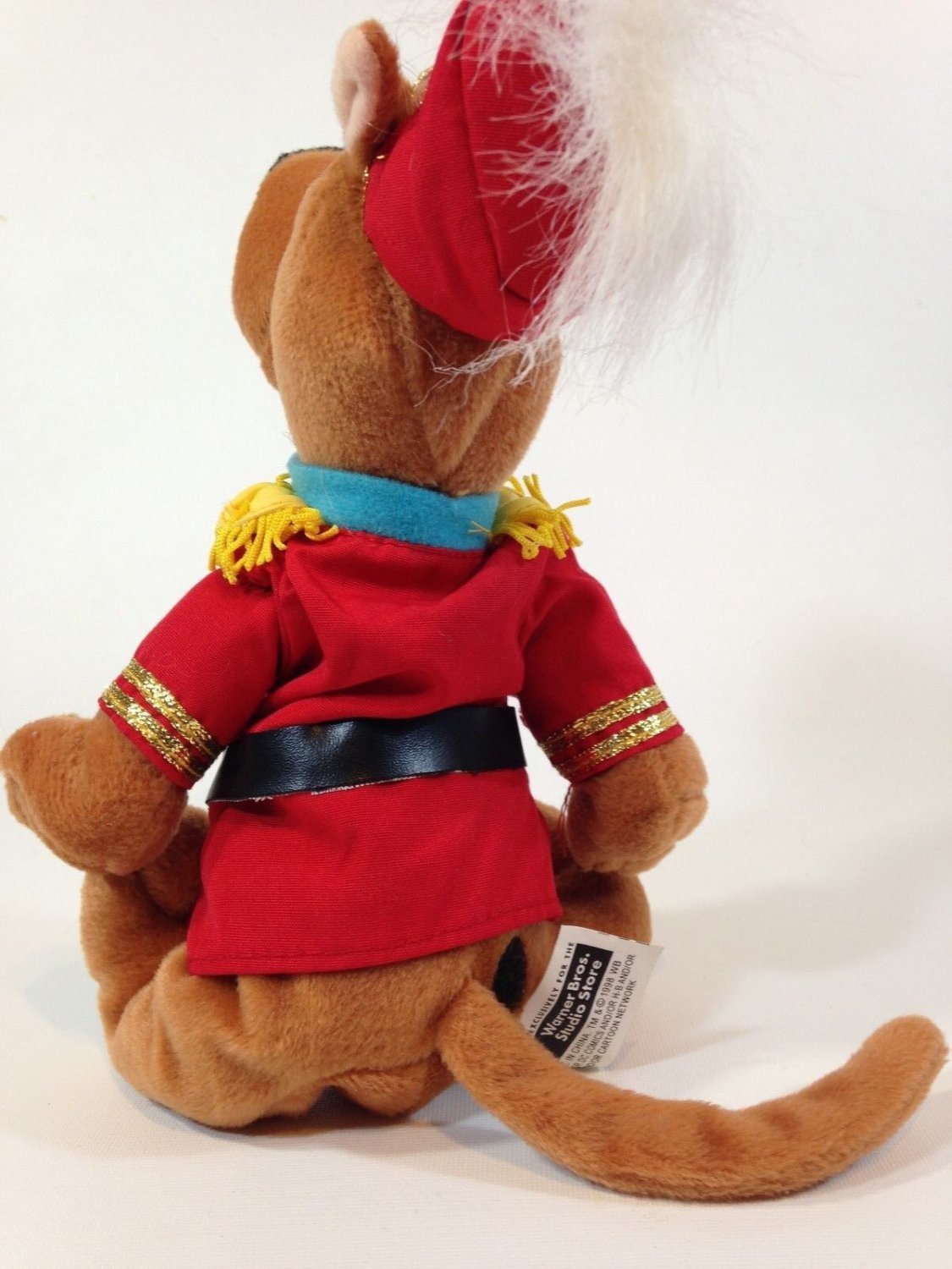 Scooby Doo Band Leader Conductor Bean Bag Plush Doll Toy Warner Bros. 10"