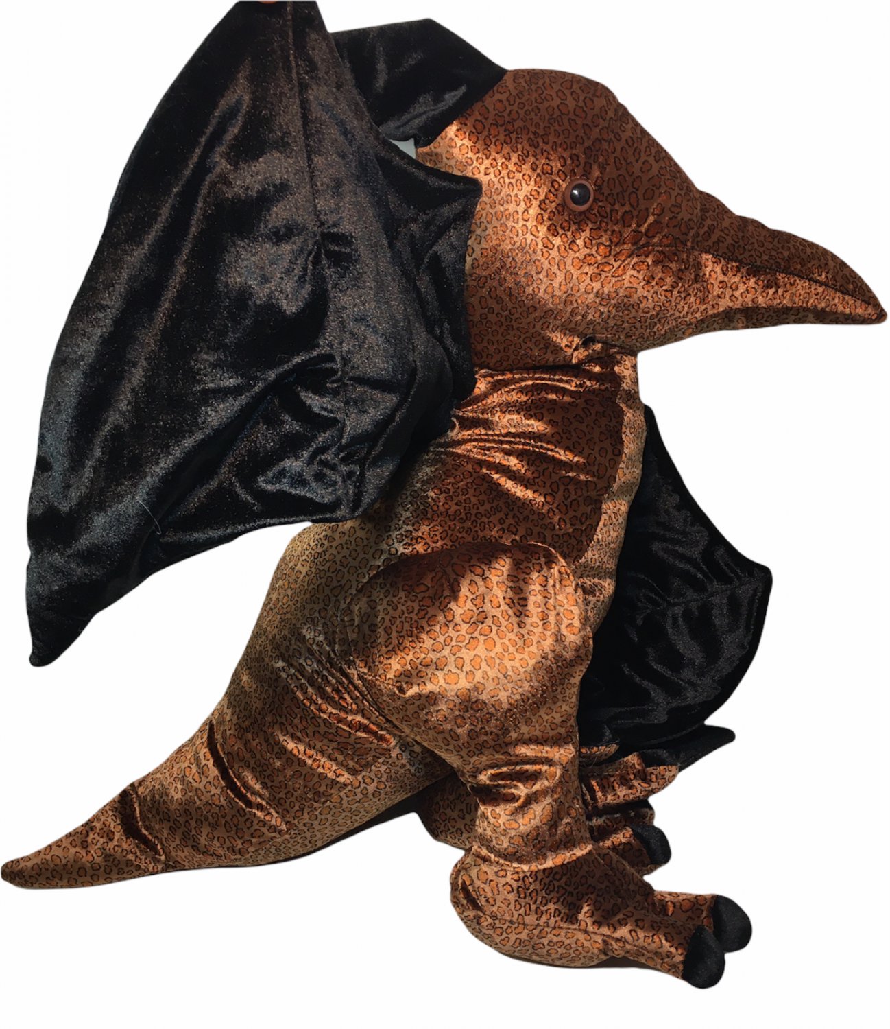 Pterodactyl Prehistoric Dinosaur Bird Doll Plush JUMBO Dan Dee Stuffed ...