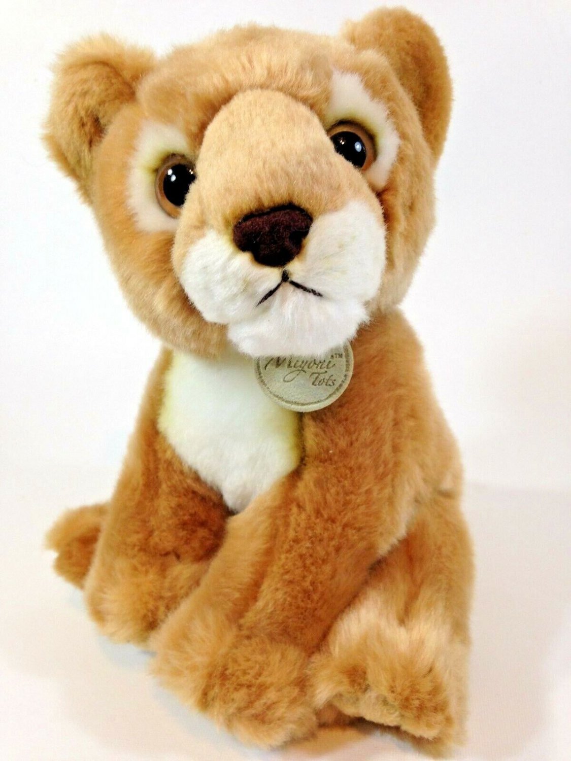 Aurora Miyoni Tots Lion Plush Safari Brown Stuffed Animal Baby Cub ...