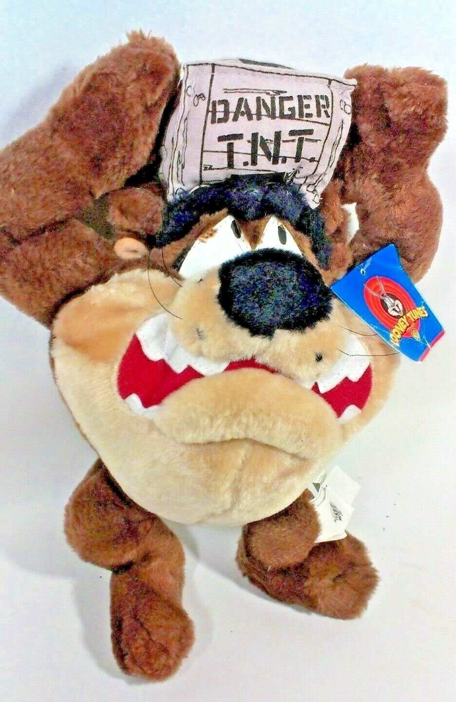 Tasmanian Devil TNT Looney Tunes Plush TAZ Stuffed Warner Brothers ...