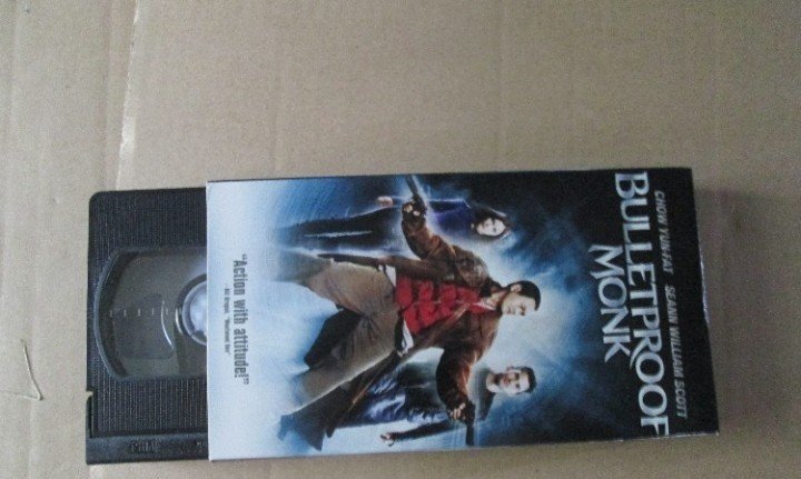 Bulletproof Monk VHS