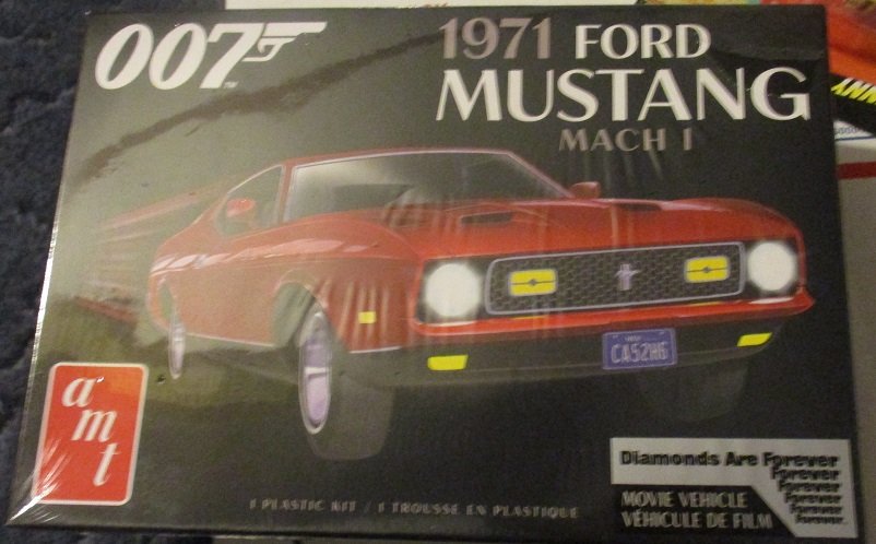 AMT 007 1971 FORD MUSTANG GT MACH 1 1/25 SCALE