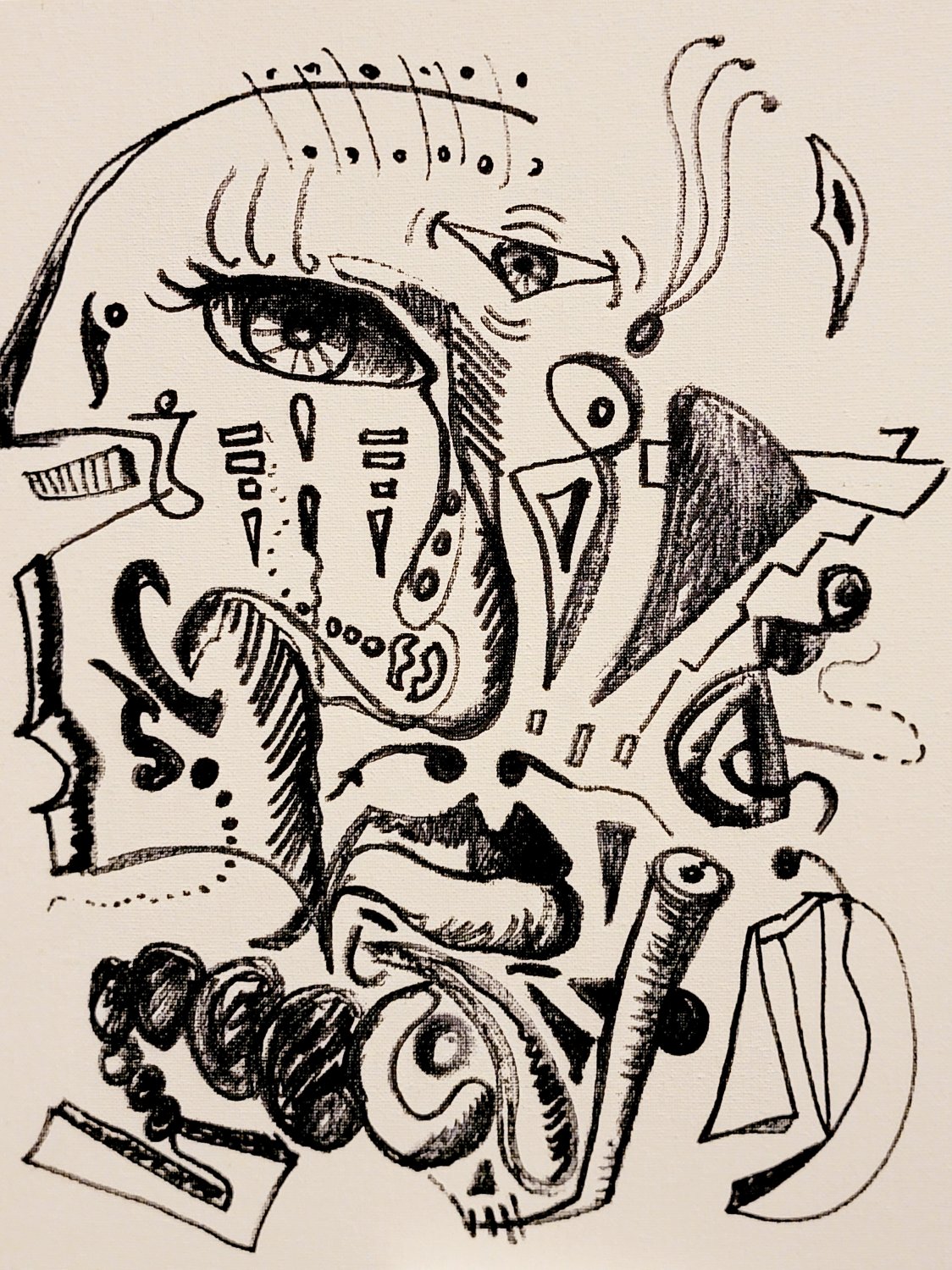 Canvas Reproductions - Deconstructed Face