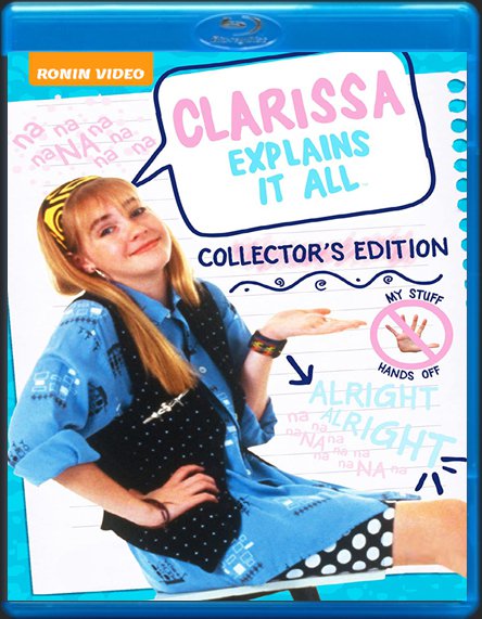 Clarissa Explains it All Complete Series Blu Ray