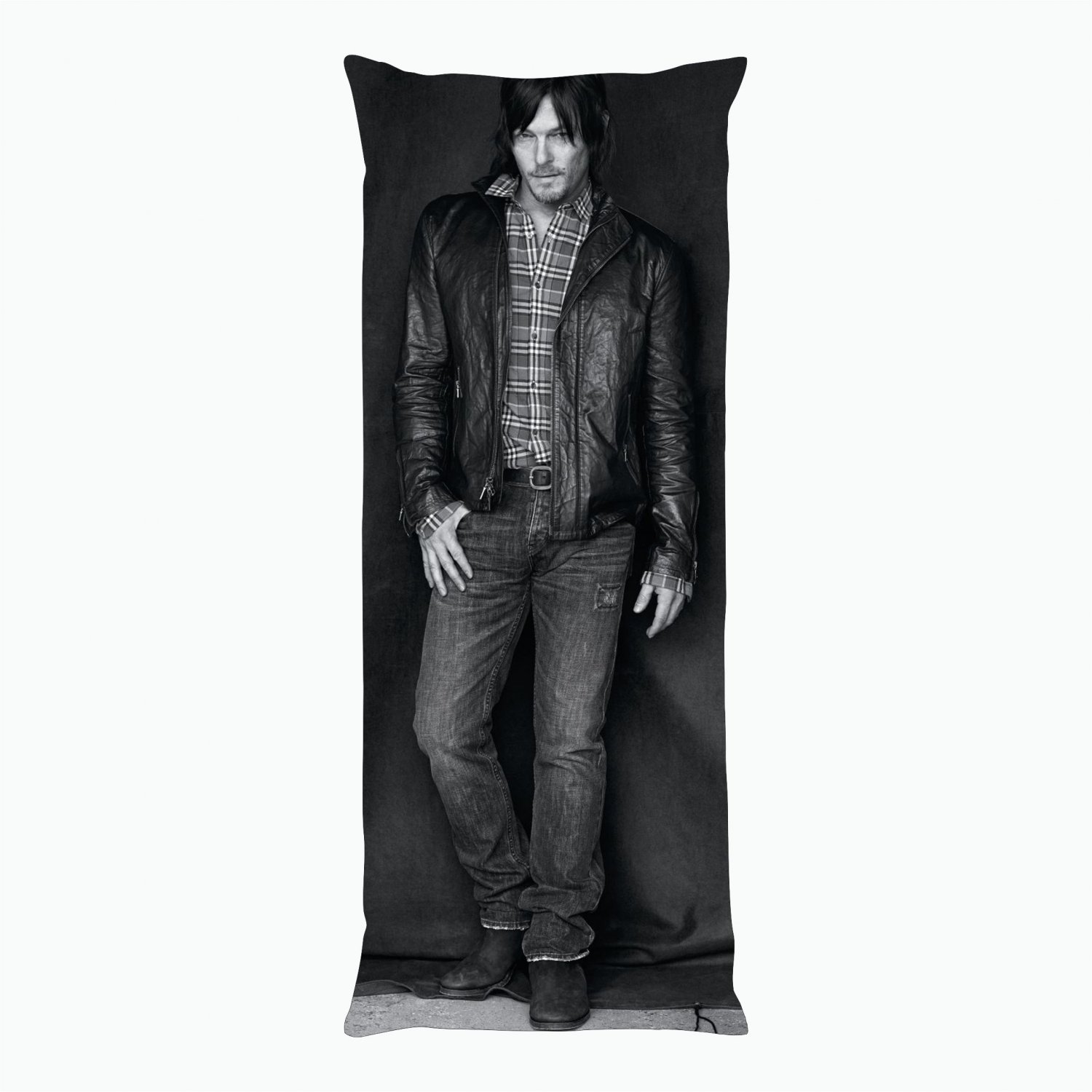 NORMAN REEDUS Daryl Dixon Dakimakura Body Pillow case The Walking Dead ...