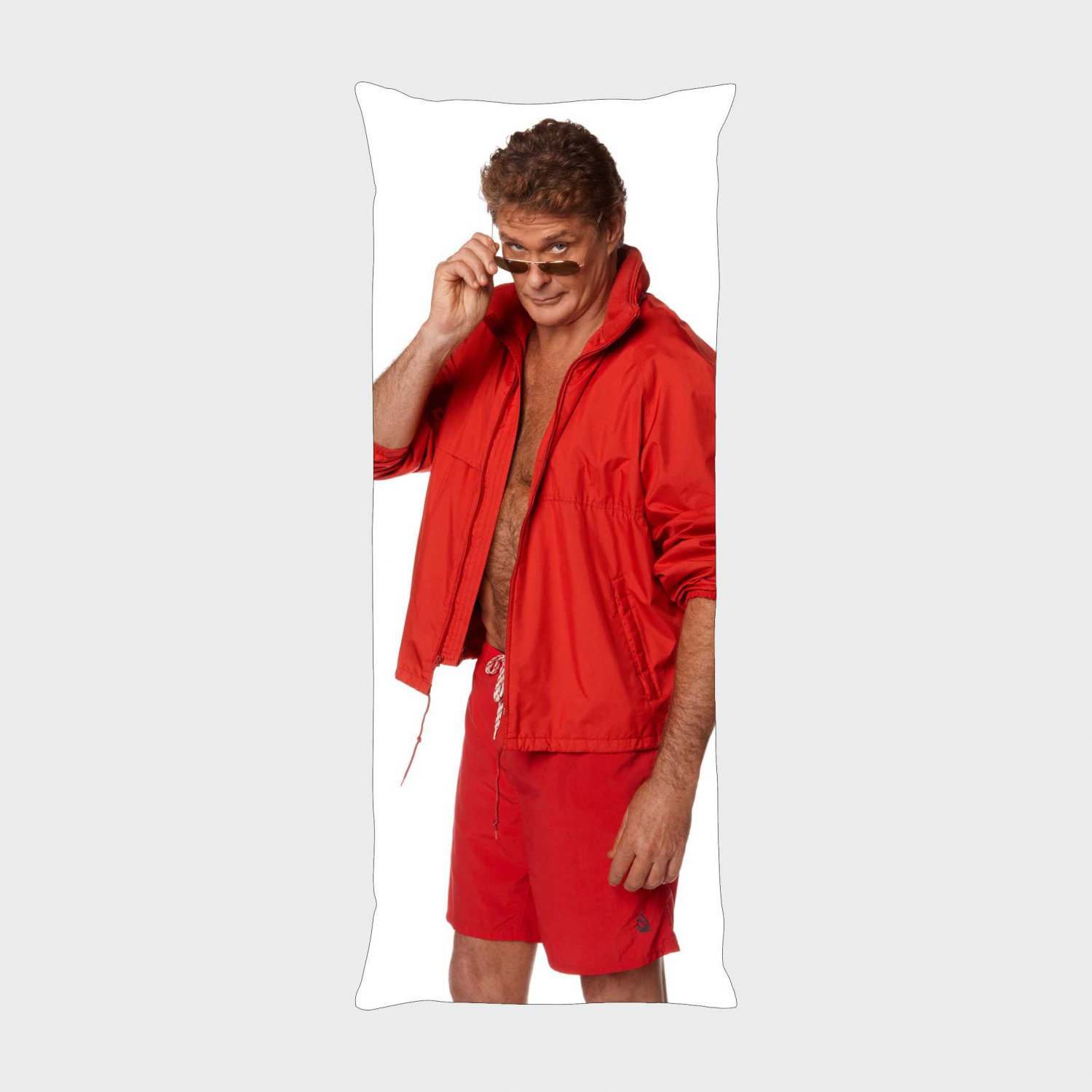 DAVID HASSELHOFF Dakimakura Full Body Pillow case Pillowcase Cover