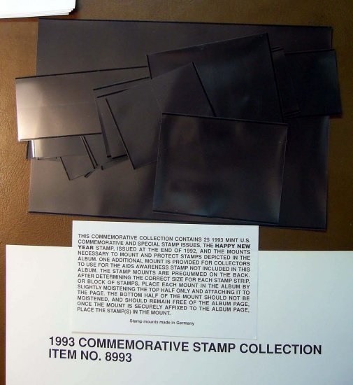1993 USPS Commemorative Album with COMPLETE SET of MNH Stamps E5997,6920