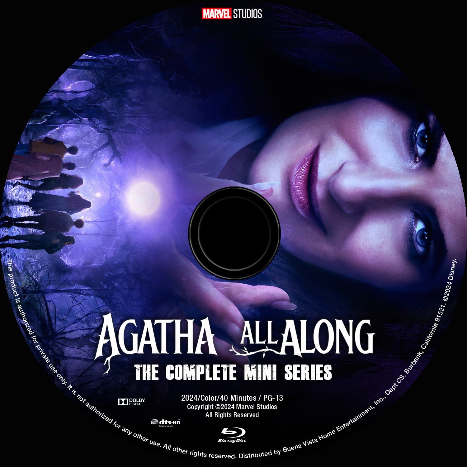 Agatha All Along - Mini Series The Complete 1st Season Blu-Ray Region ...