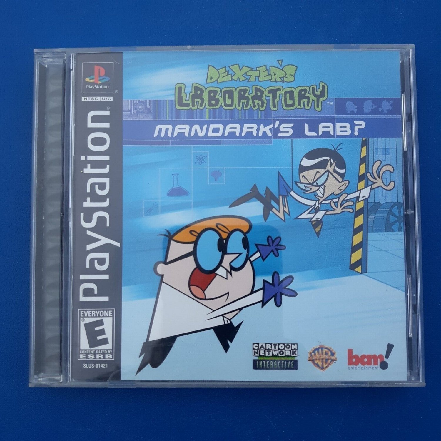 Dexter's Laboratory: Mandark's Lab - 2002 PS1 PlayStation Black Label ...