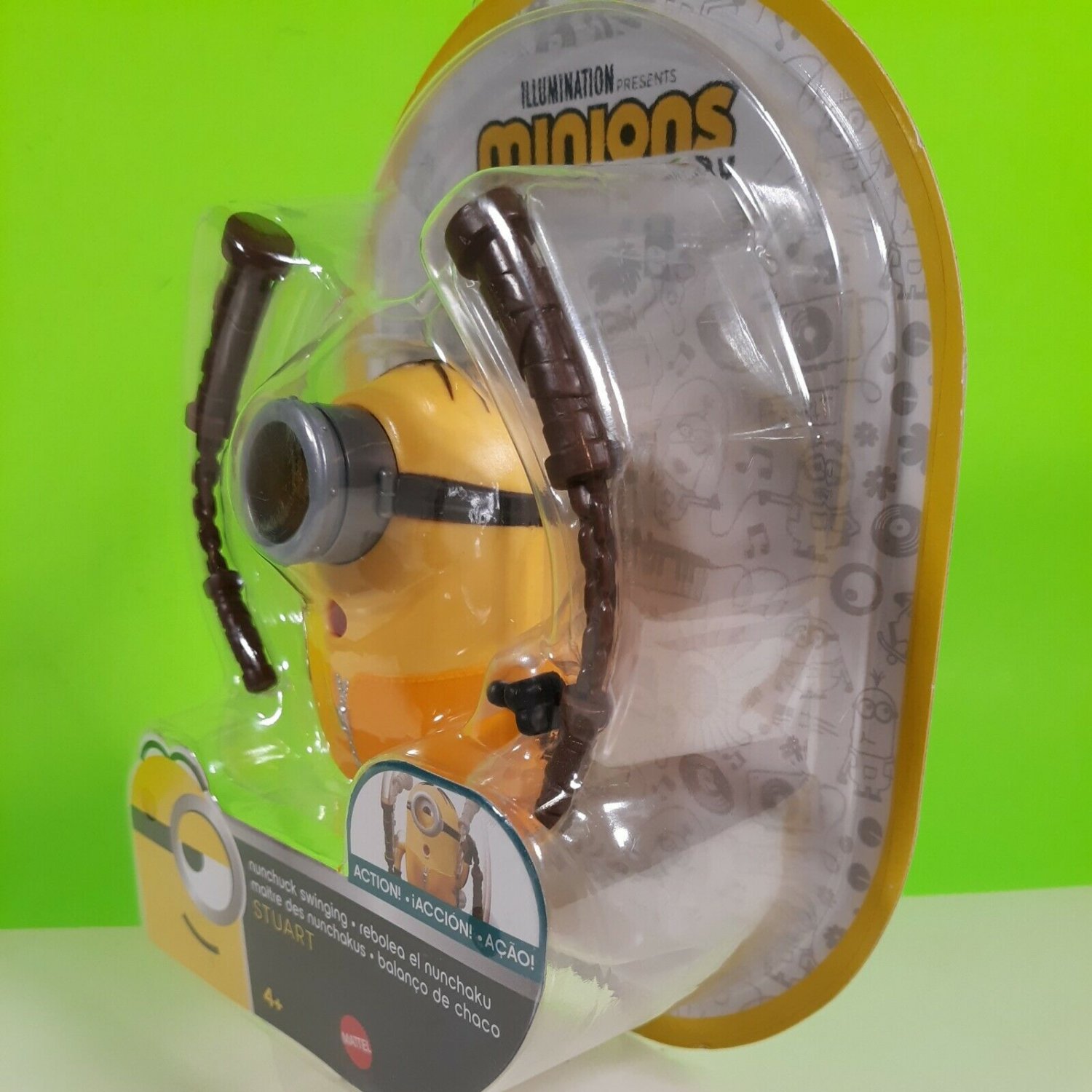 Minions The Rise of Gru Nunchuck Swinging Stuart Mattel Universal ...