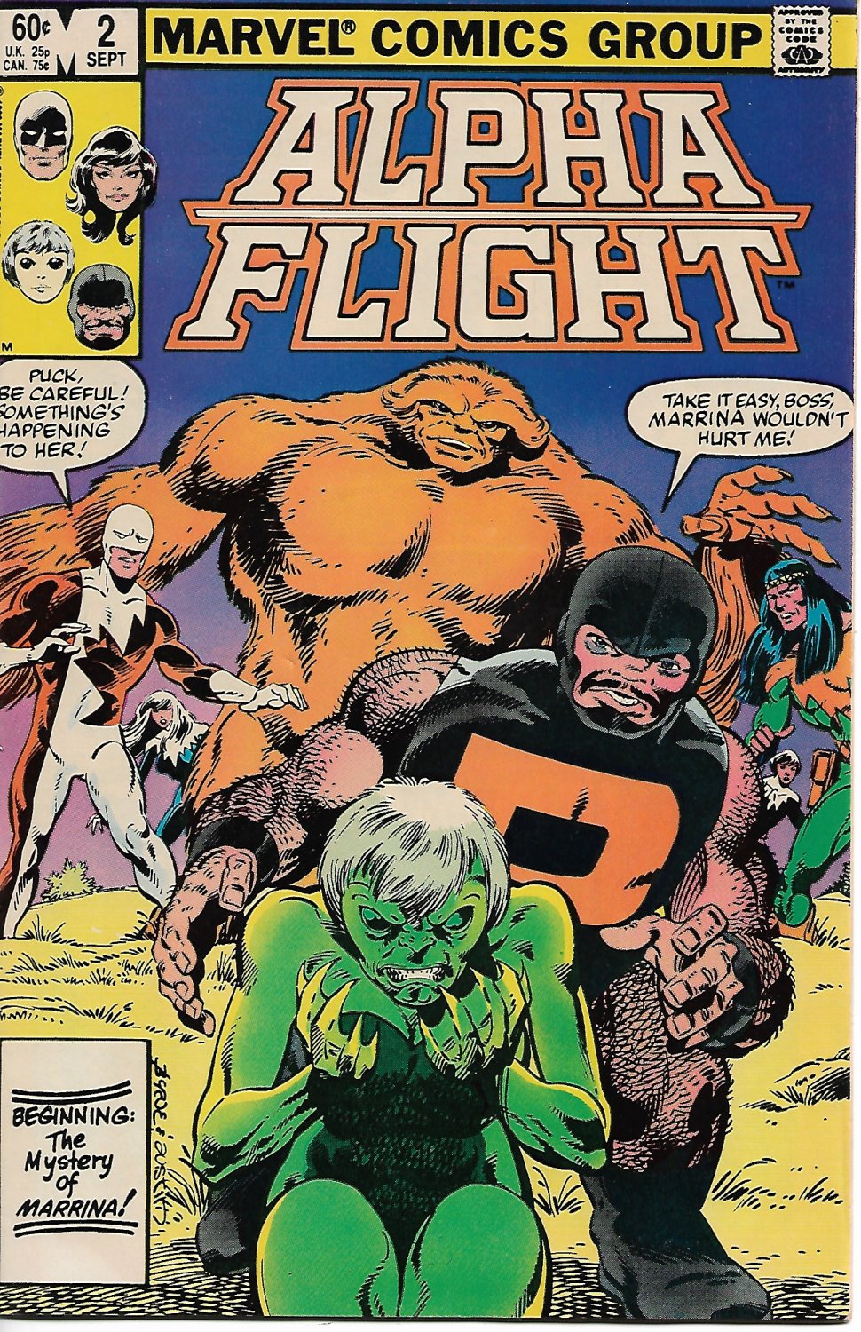 Alpha Flight Comic Bok Collection