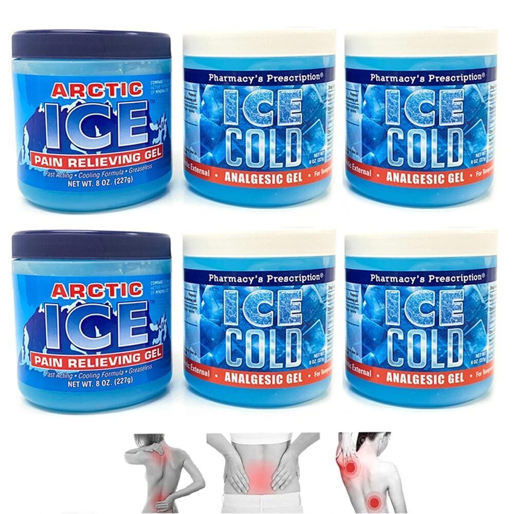 ( 6 Pack ) Analgesic Gel Menthol Muscle Joint Rub Back Pain Ache Sprain ...