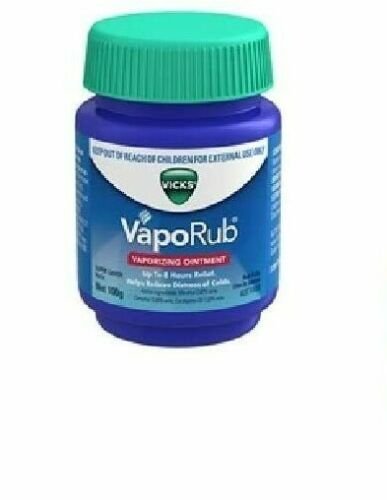 Vicks VapoRub Chest Rub Ointment, Relief from Cough, Cold, Aches ...