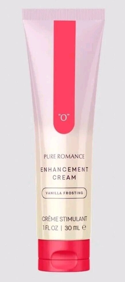 Pure Romance "O" Enhancement Cream Vanilla Frosting 1 fl oz