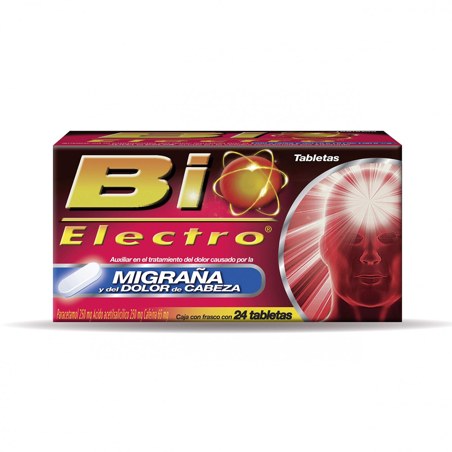 Bio Electro For Migraine And Headache Pain 24 Tablets