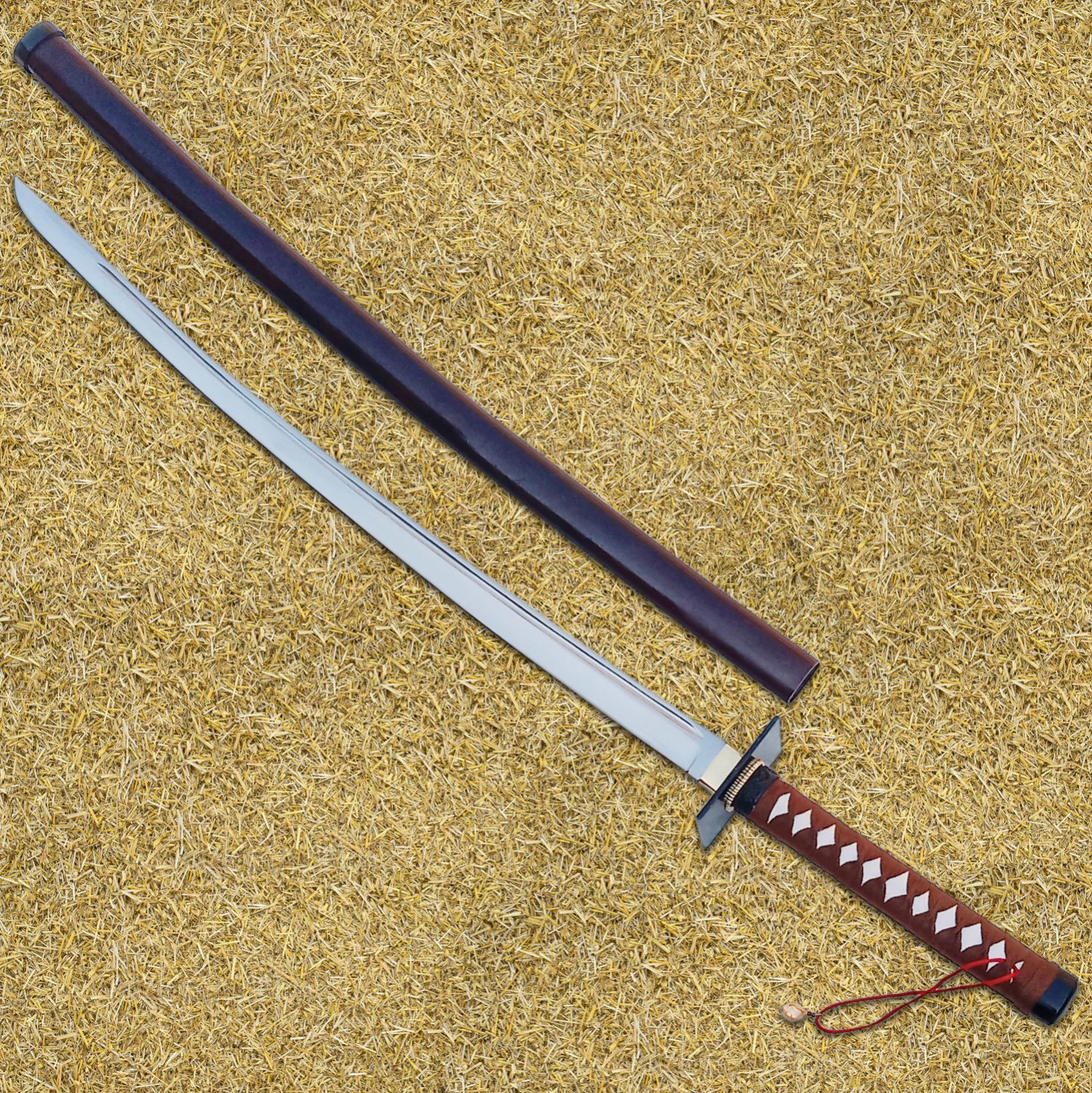 Half Tang Afro Samurai Sword (Afro Samurai Katana Sword)