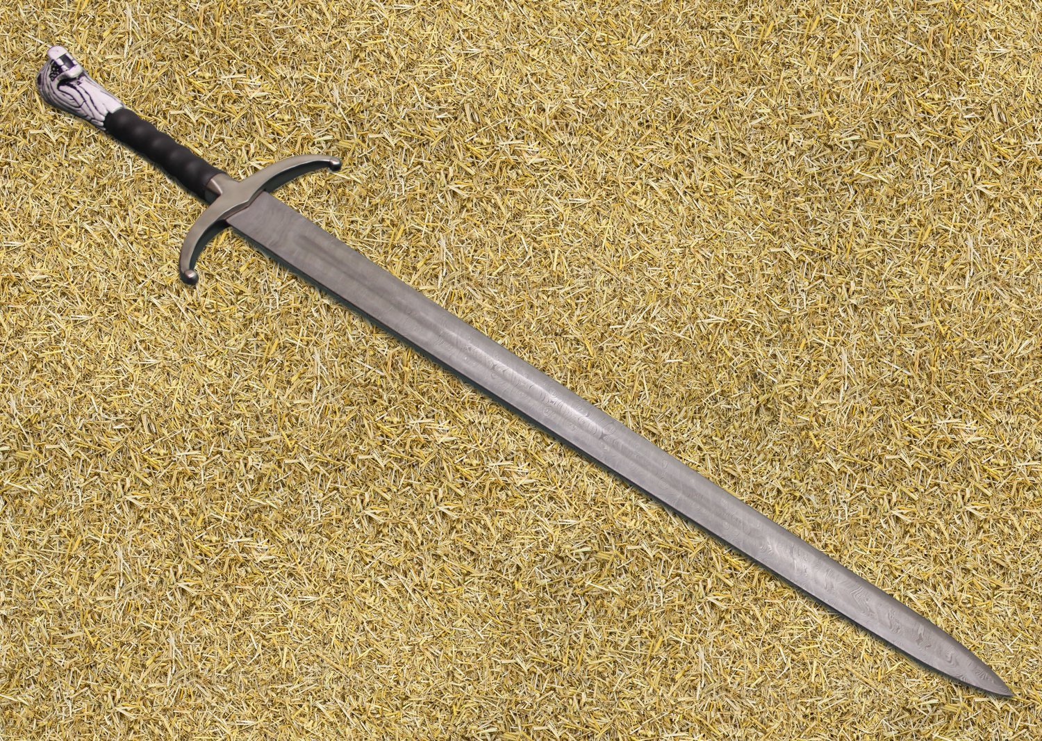 45" Damascus Longclaw Sword of Jon Snow from Game of Thrones