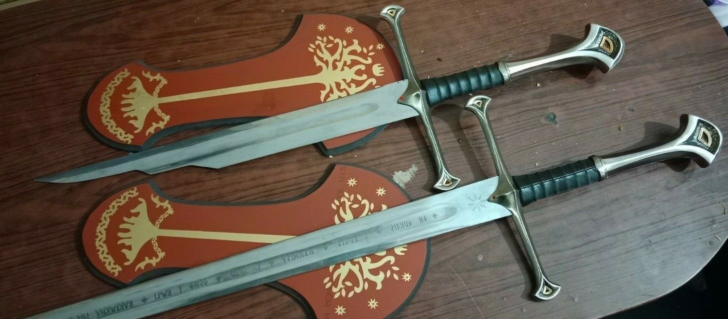 Anduril Narsil Sword of Aragorn ,Handle Shard of Narsil Sword from Lord ...