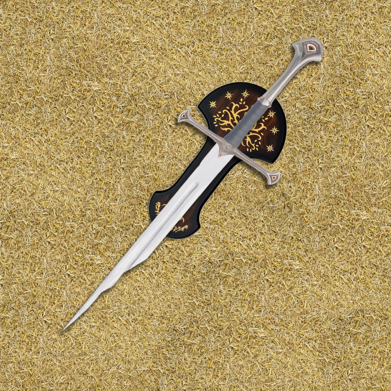 Anduril Narsil Sword of Aragorn ,Handle Shard of Narsil Sword from Lord ...