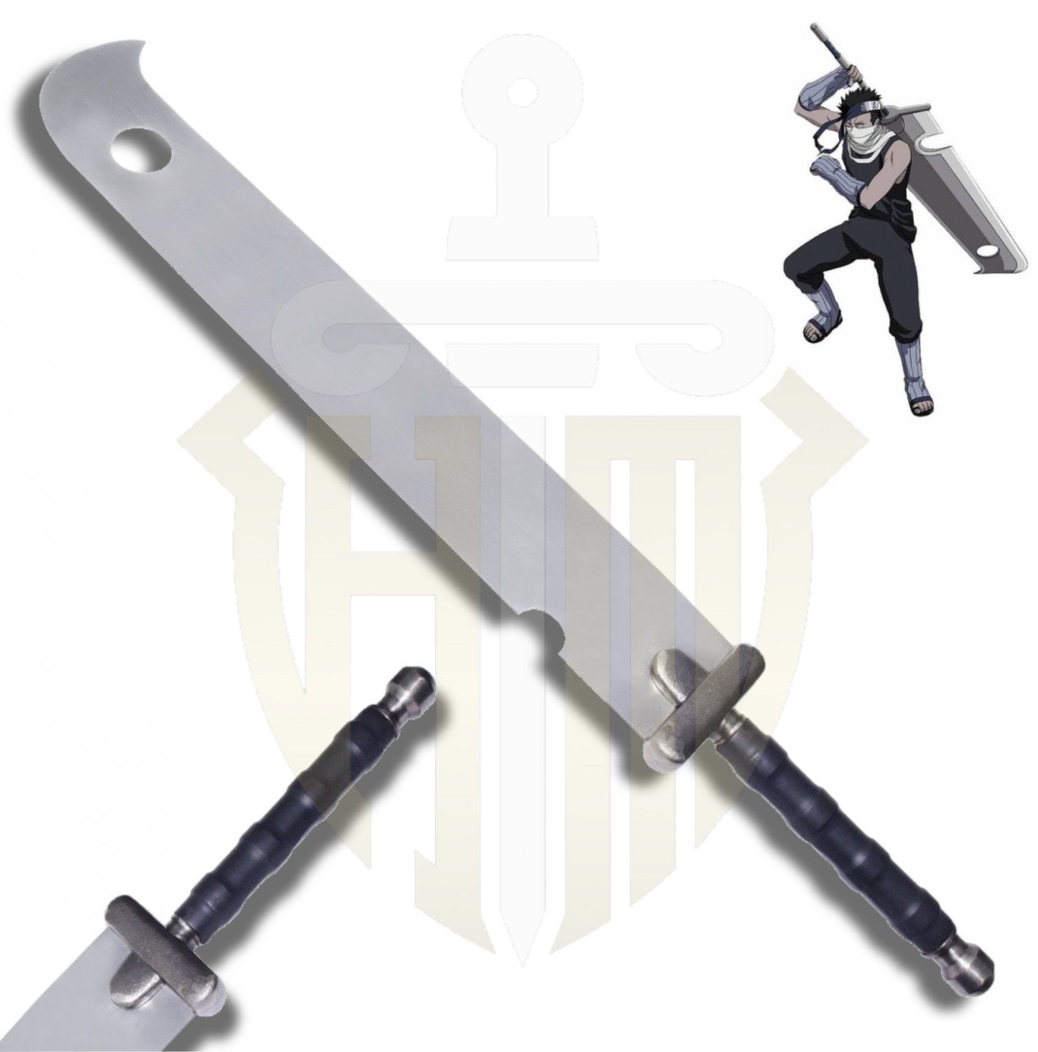 Carbon Steel Naruto Zabuza Sword of Naruto Sword