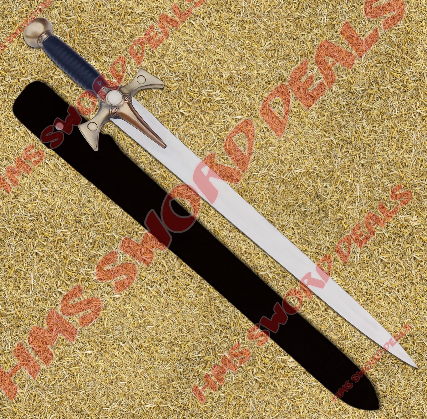 Xena Warrior Princess Sword with Plaque & Sheath
