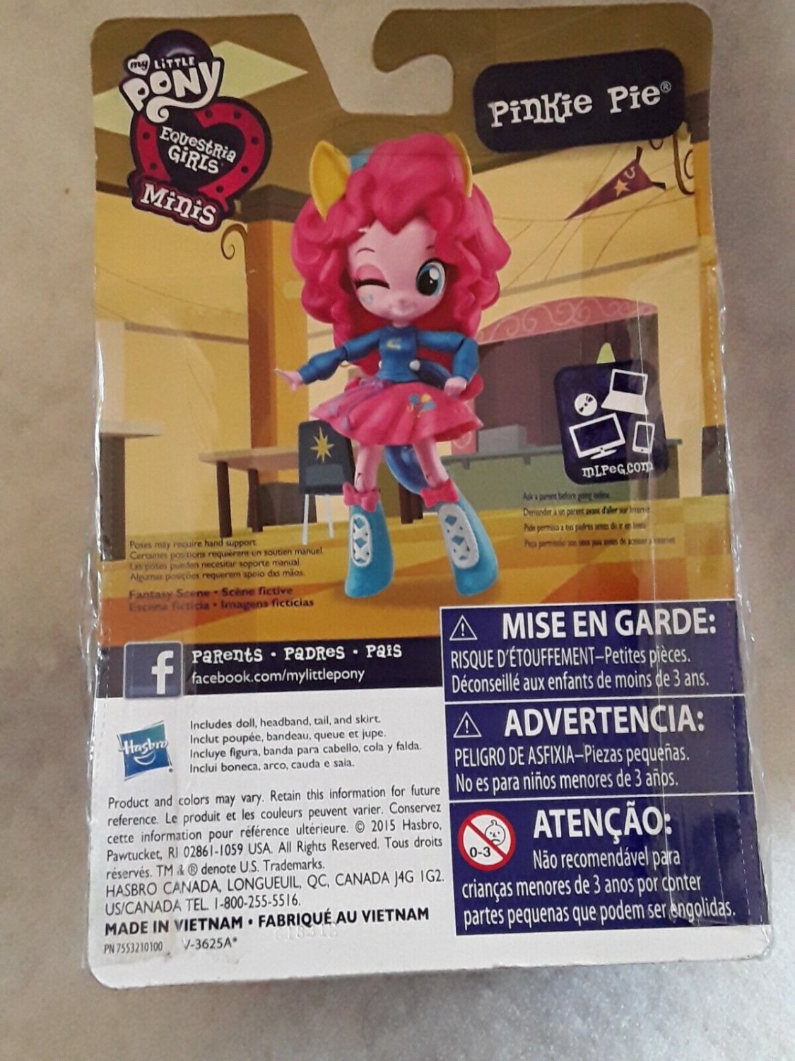 My Little Pony Equestria Girls Mini Dolls Pinkie Pie by Hasbro