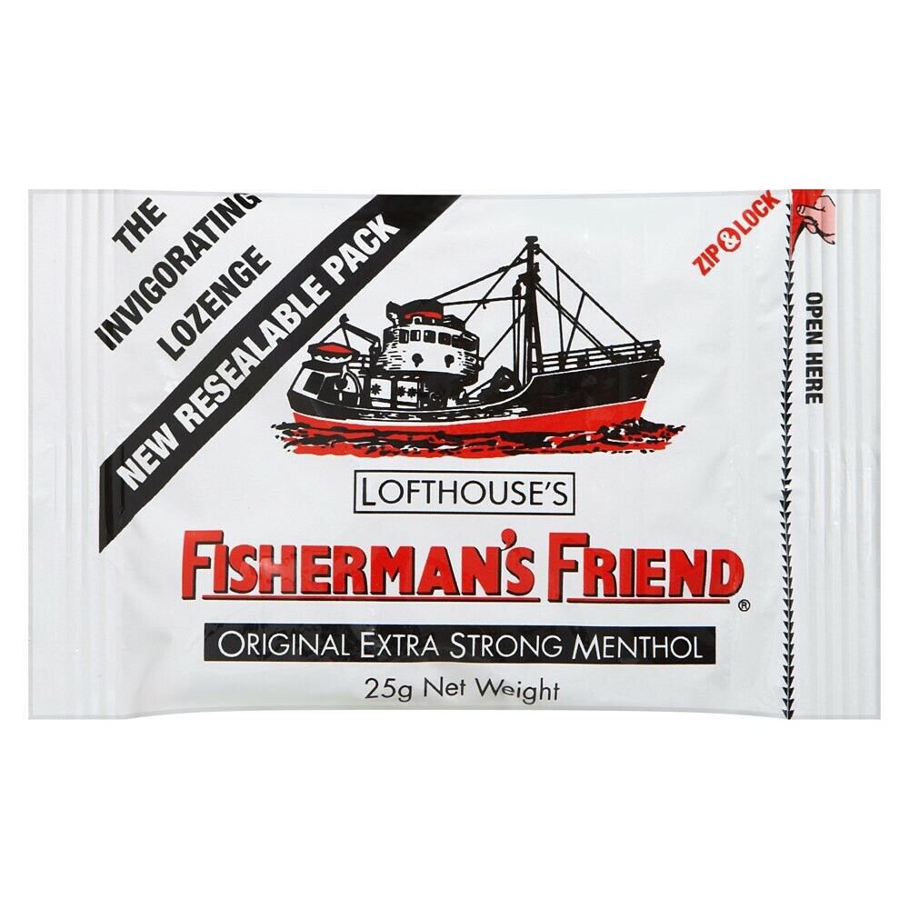 Fisherman's Friend Original Menthol & Eucalyptus Flavor Lozenges 25g