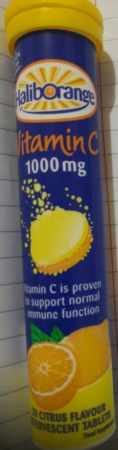 Haliborange Vitamin C 1000mg Effervescent Tablets Citrus Flav -20's ...