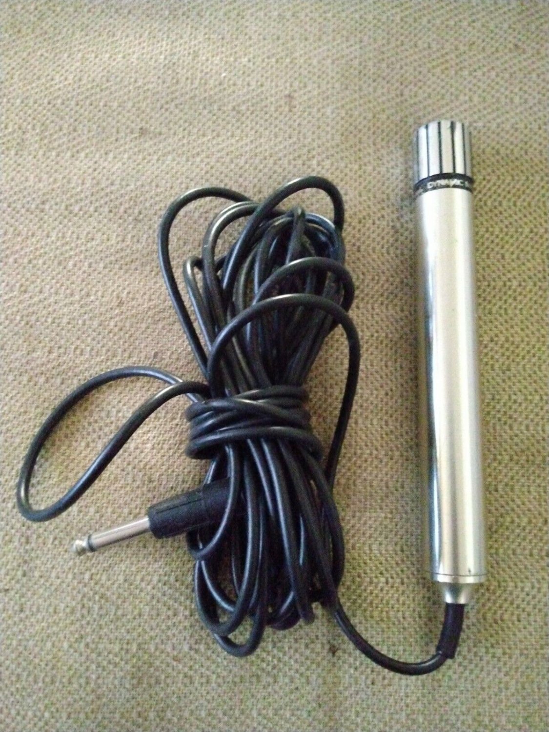 Vintage Sansui Dynamic Microphone Model SDM-2 Made In Japan L13