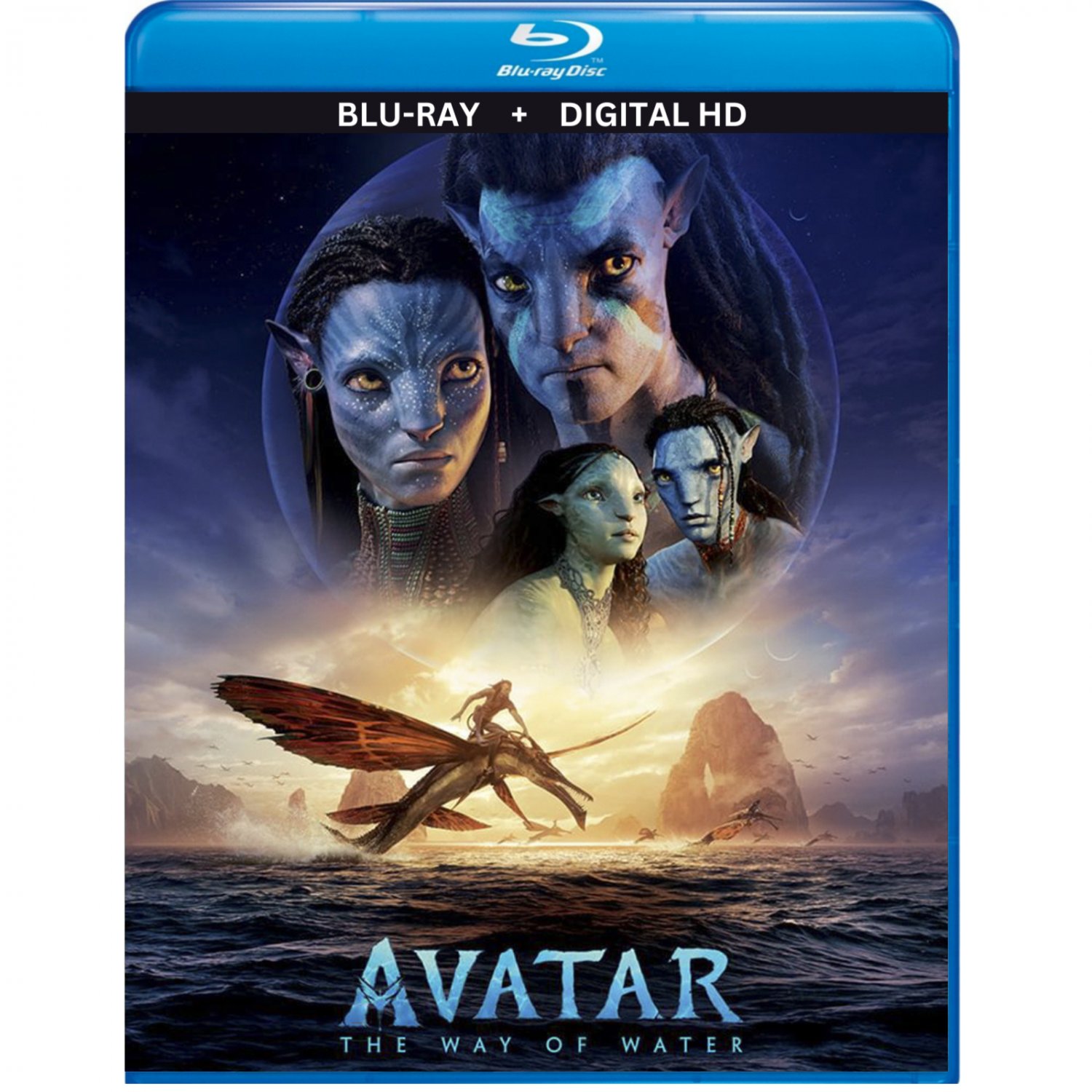 Avatar: The Way of Water Bluray 2022 New Free Shipping