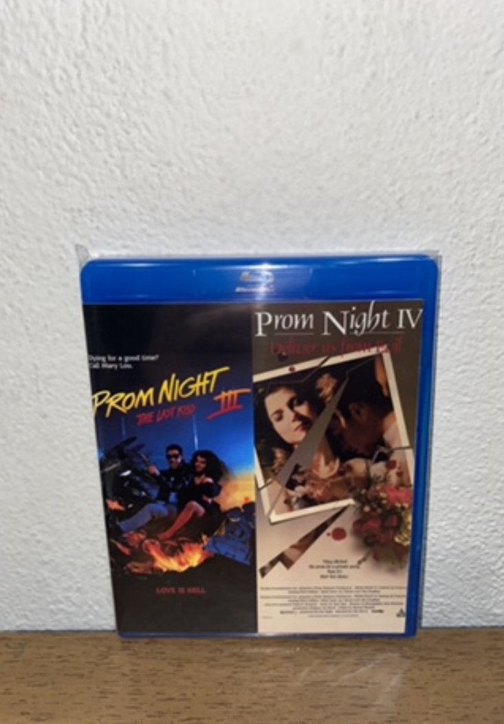 BLU-RAY: Prom Night 3 & 4 Double Feature - Region Free! Great!