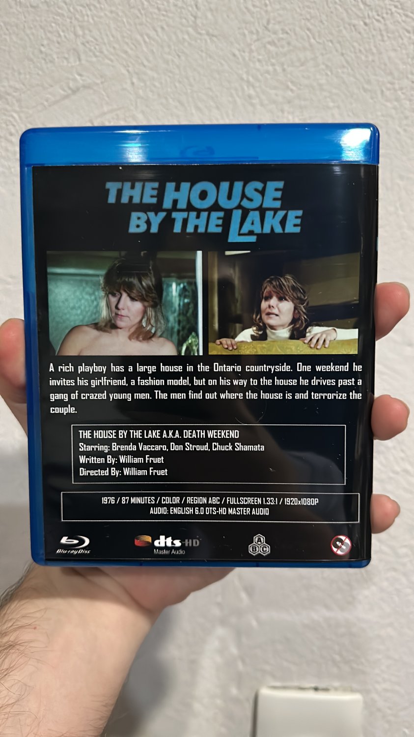 BLU-RAY: The House By The Lake (1976) aka Death Weekend (HD Picture ...