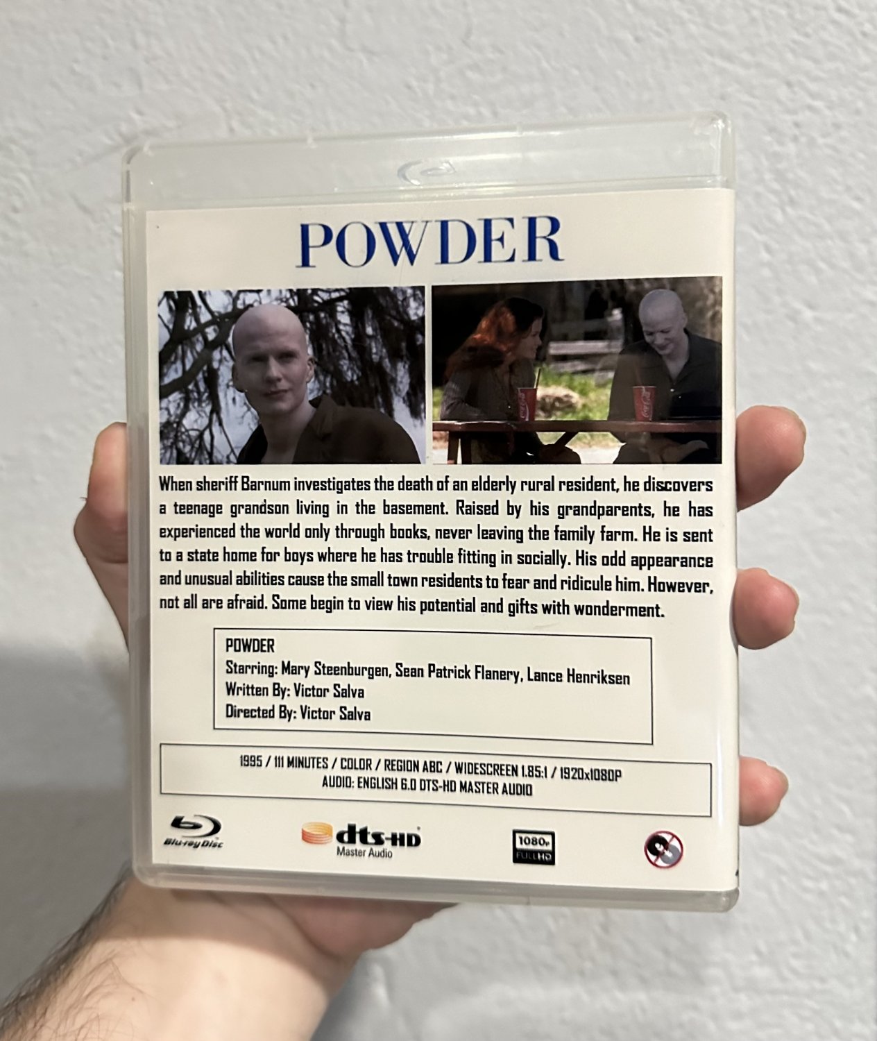 BLU-RAY: Powder (1995) 1080p HD, Region Free, Beautiful Blu-ray! From ...