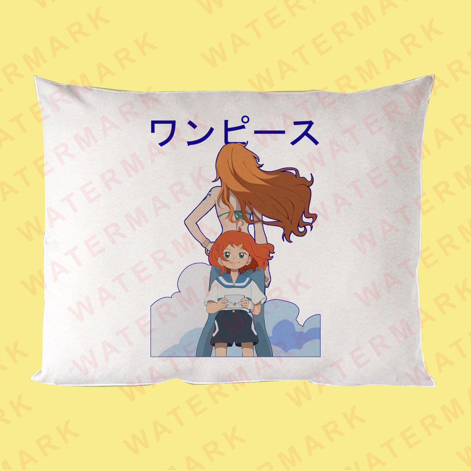 5 ONE PIECE FAN LETTER - NAMI Pillow Cases