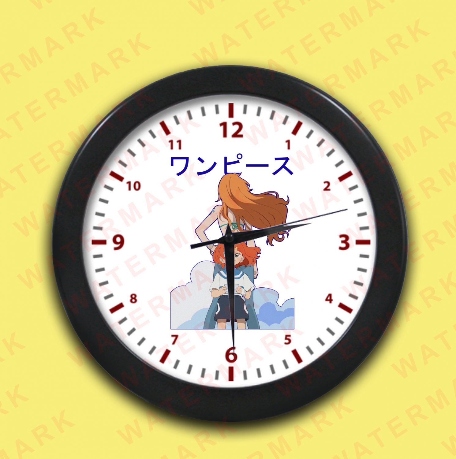 5 ONE PIECE FAN LETTER - NAMI Wall Clocks