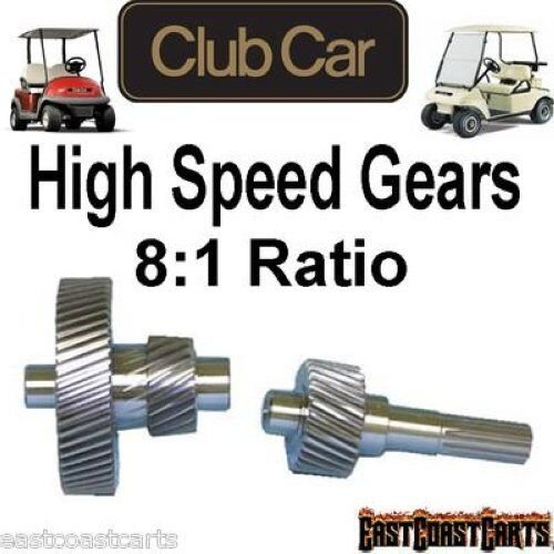 Club Car 1998'-up Electric Golf Cart High Speed Gear Set 8:1 Ratio