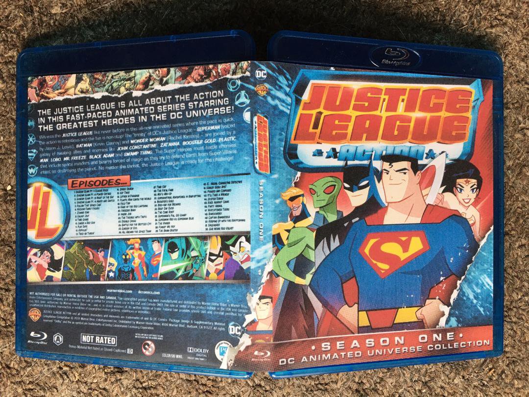 JUSTICE LEAGUE ACTION COMPLETE SERIES