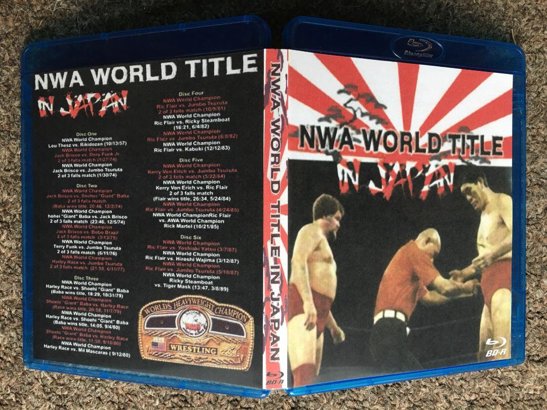NWA WORLD TITLE IN JAPAN: COMPLETE ALL SIX VOLUMES