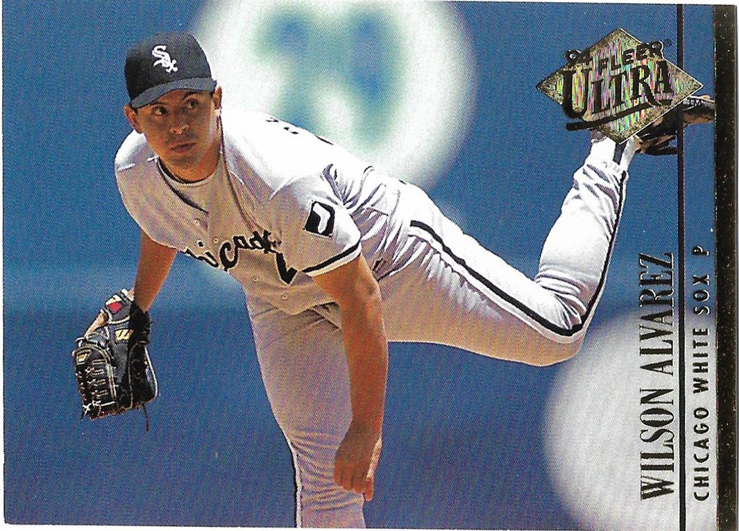 Wilson Alvarez 1994 Fleer Ultra #30 Chicago White Sox Baseball Card