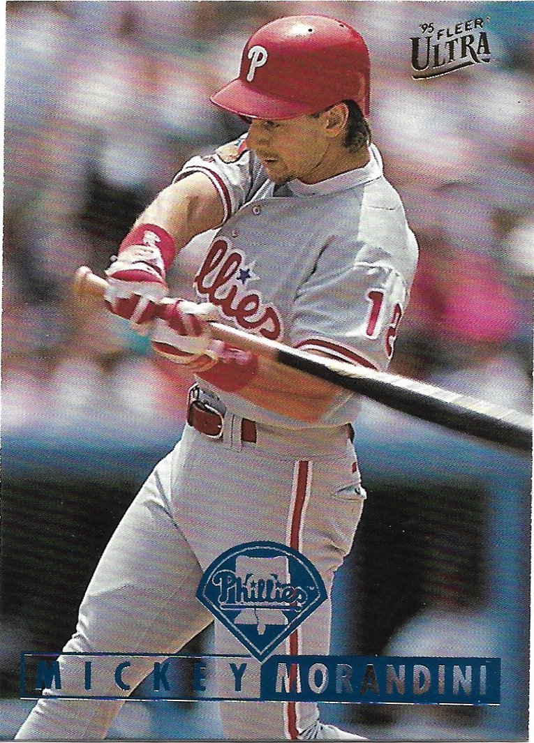 Mickey Morandini 1995 Fleer Ultra #207 Philadelphia Phillies Baseball Card