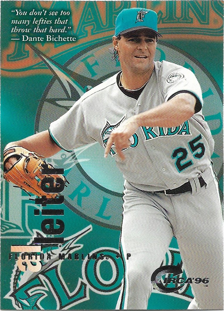 Al Leiter 1996 Skybox Circa #130 Florida Marlins Baseball Card