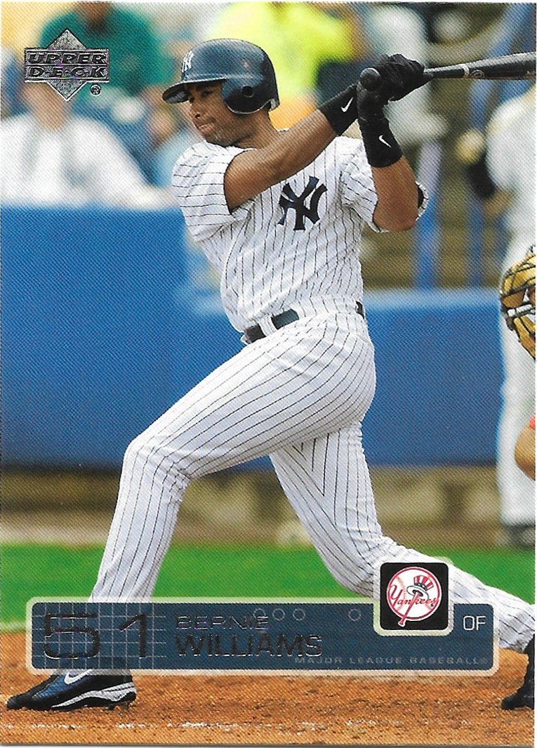 Bernie Williams 2003 Upper Deck #366 New York Yankees Baseball Card